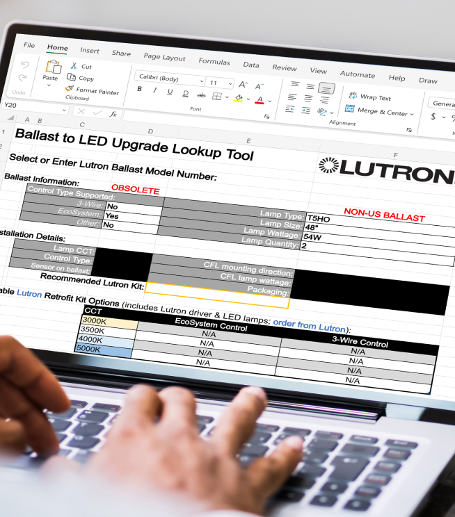 C-Flex LED Retrofit Kits for Fluorescent Fixtures | Lutron